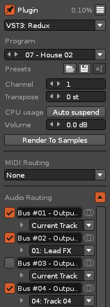 Plugin - Renoise User Manual